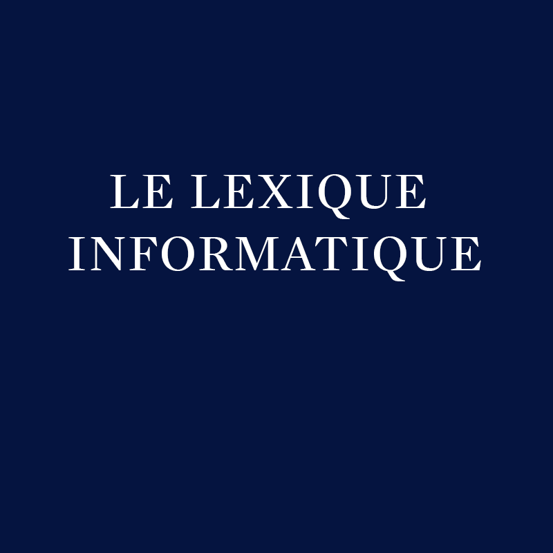 LE LEXIQUE INFORMATIQUE – Institut Diplomatique de Paris